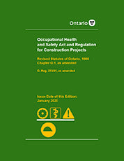 Occupational Health and Safety Green Book – Safety First Training Supplies